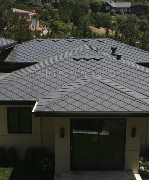 Diamond Shingles Overlooking the San Francisco Bay