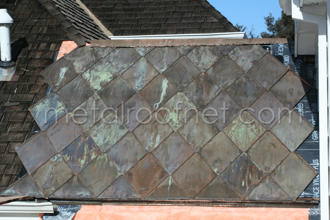 DIY Copper Roofing Patina