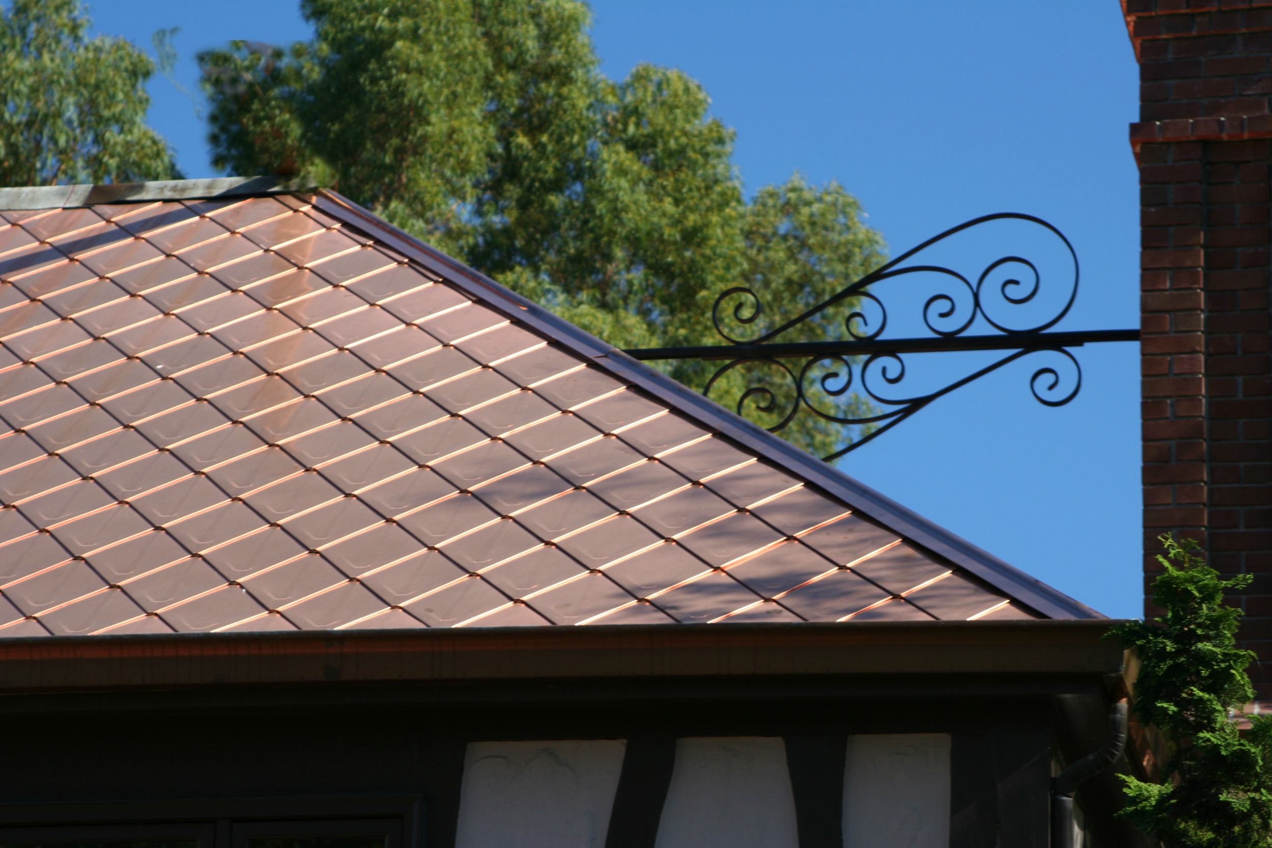 Copper Roof Tile Photo Gallery | Metal Roof Network