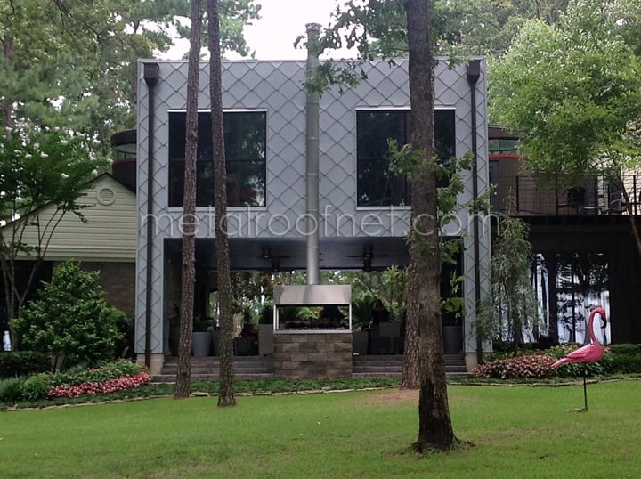 Zinc Diamond Shingles | Metal Roof Network